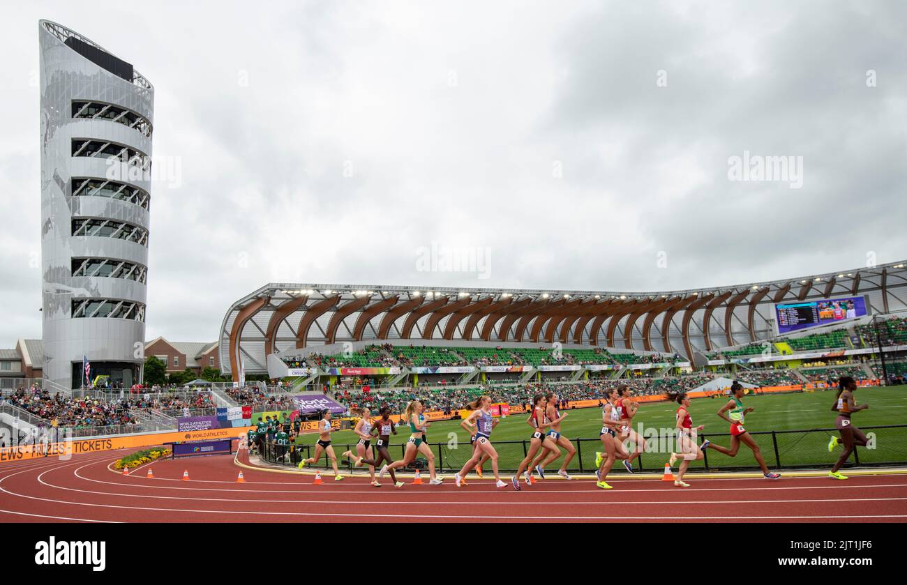 Womens 3000m Steeplechase Heats At The World Athletics Championships