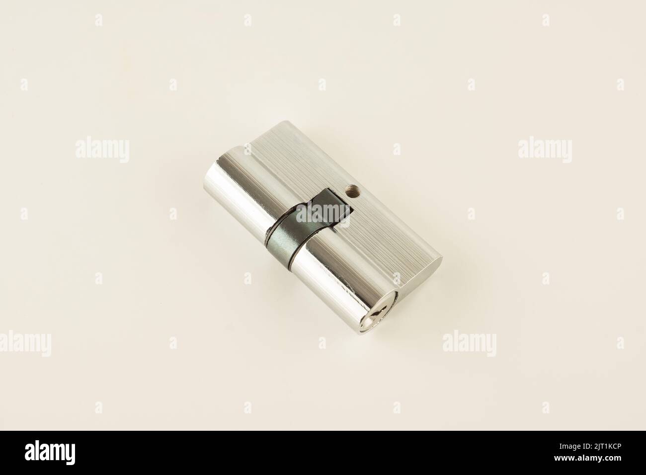 door lock cell isolated on white background Stock Photo - Alamy