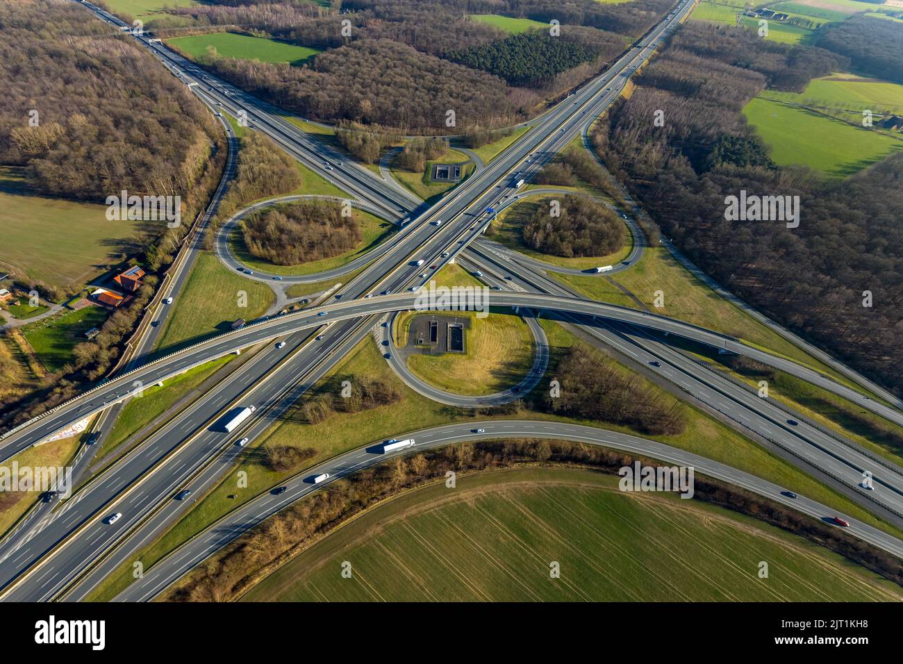 Freeway junction munster sud hi-res stock photography and images - Alamy