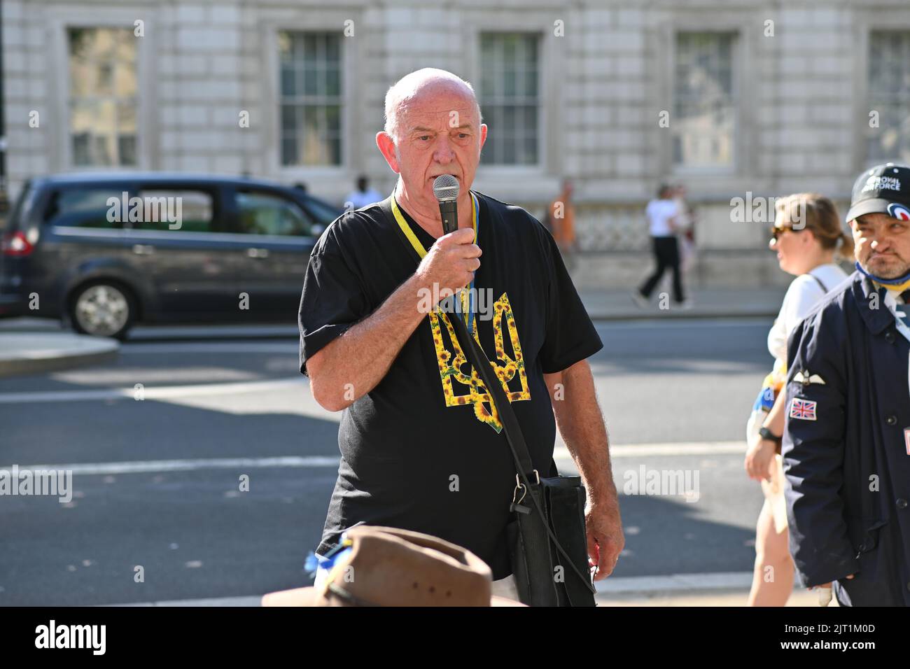 Ukraine Rally Stop the war demand total embargo Russia Oil, arms ...