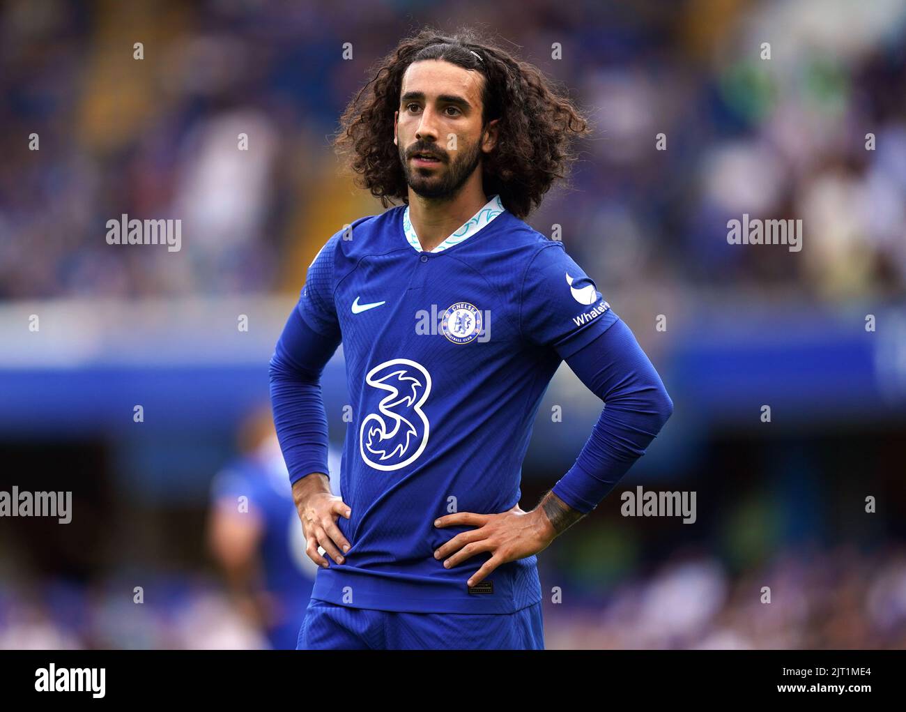 Chelsea's Marc Cucurella during the Premier League match at Stamford ...