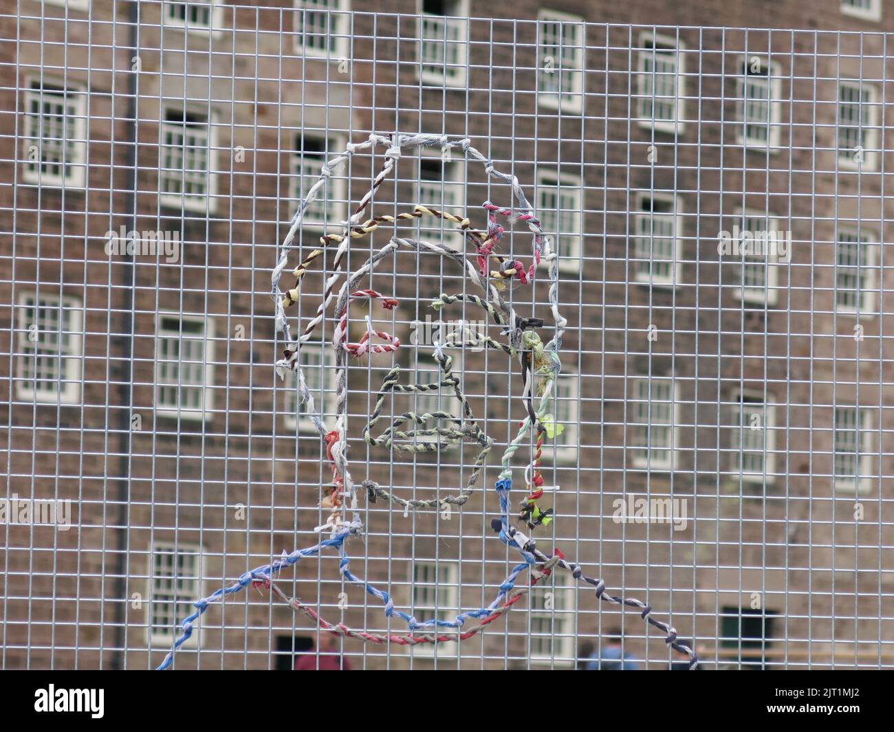 "Cotton Labour": art installation by Hetain Patel, symbolic portraits ...