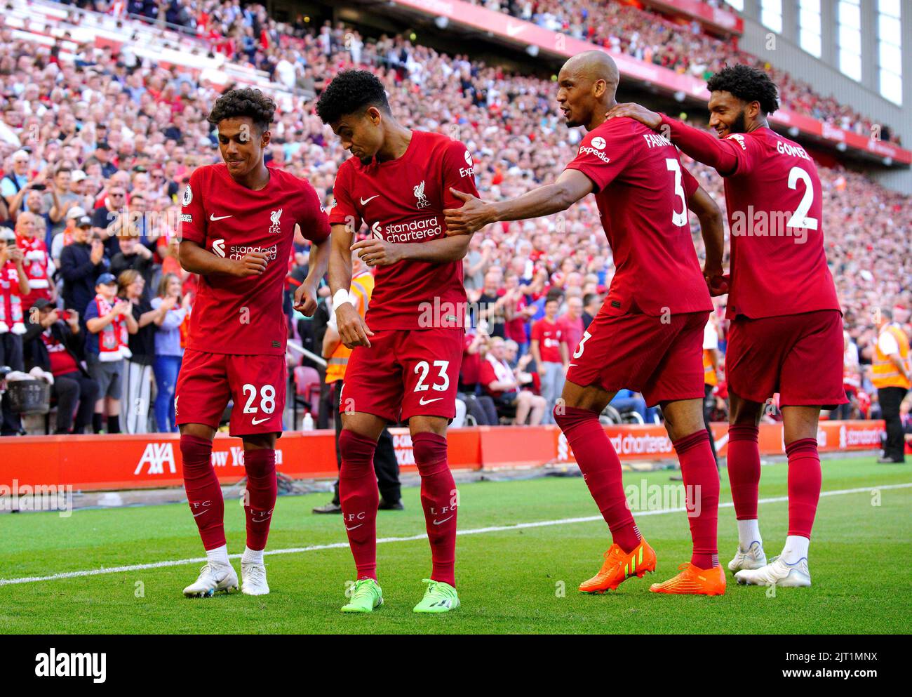 Liverpools luis diaz second hi-res stock photography and images - Alamy