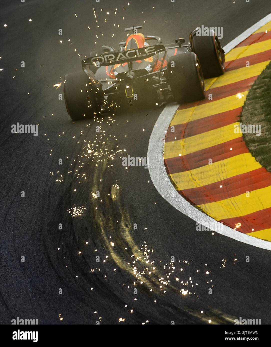 SPA - Max Verstappen (Oracle Red Bull Racing) in action during ...