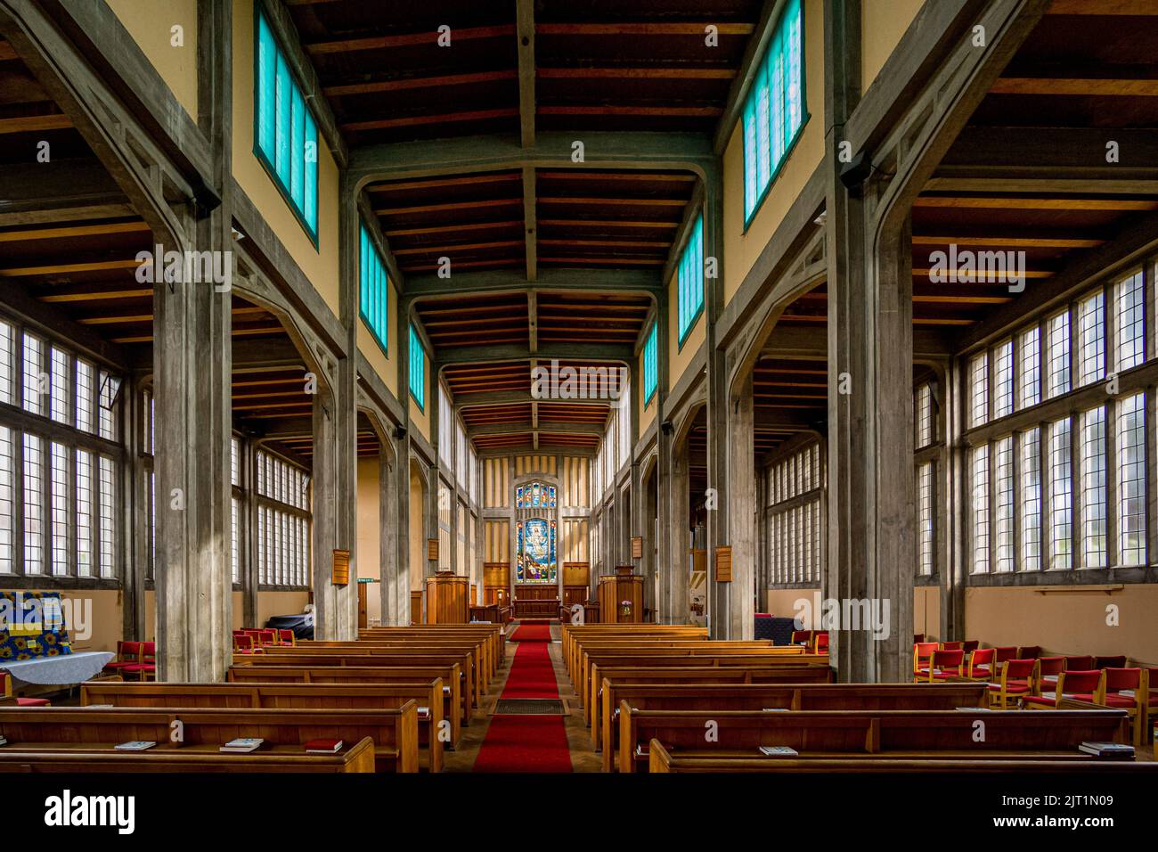 St Andrew’s Church Felixstowe Suffolk UK - built 1929-31 of reinforced ...