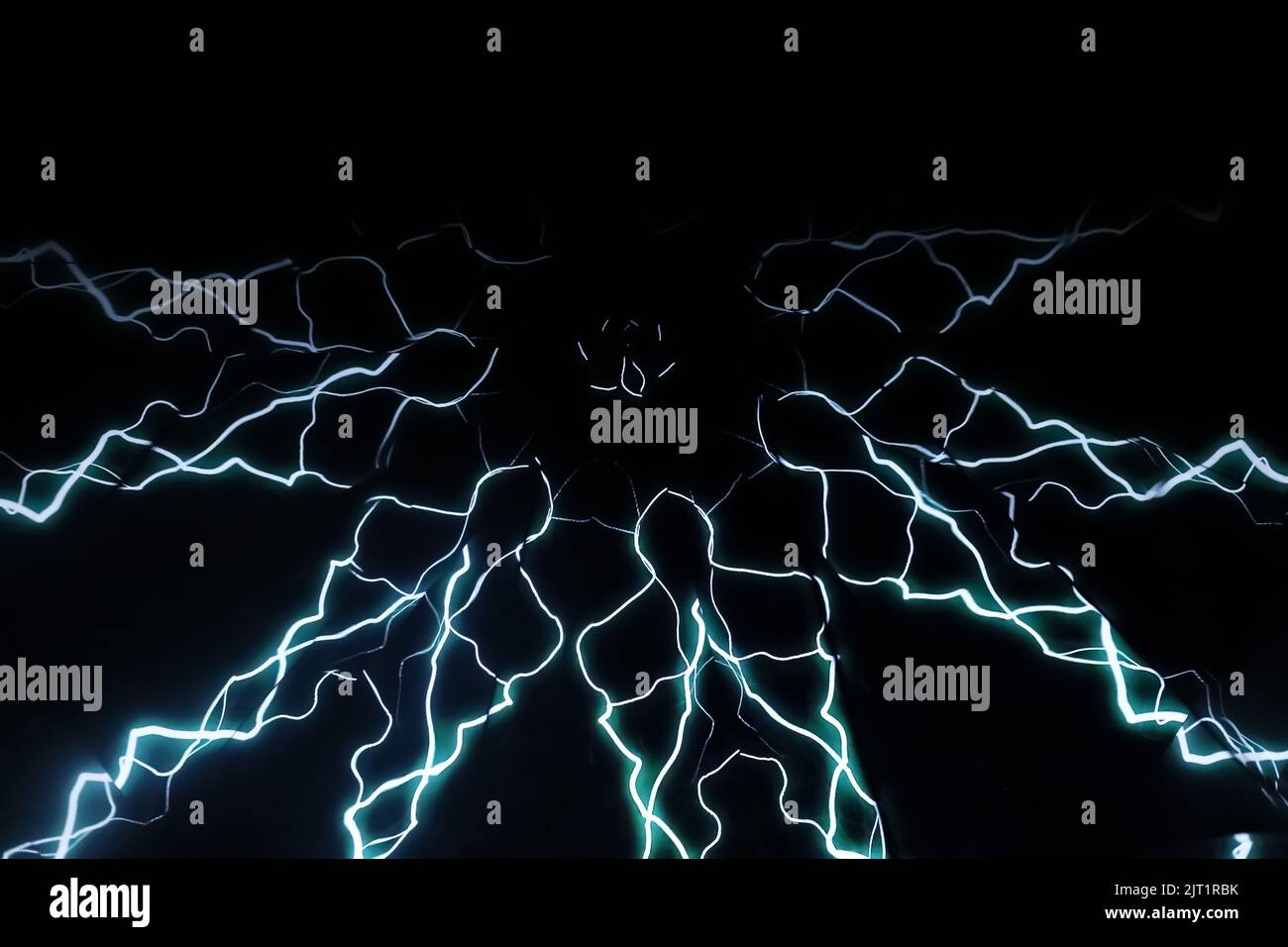 Abstract glowing form lightning hi-res stock photography and images - Alamy