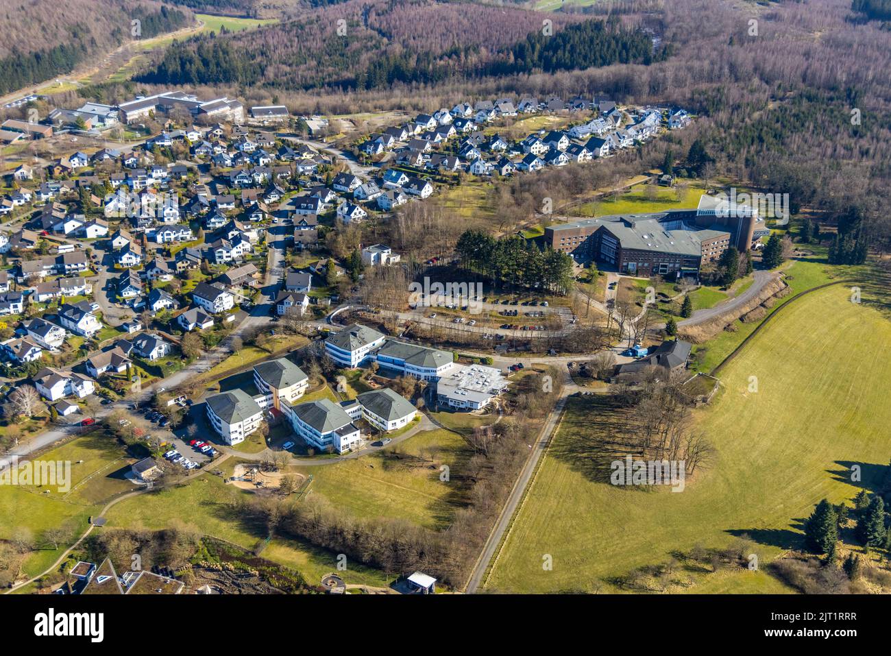 Aerial view, Josefshaus Heilpädagogisches Heim, Generalate der ...