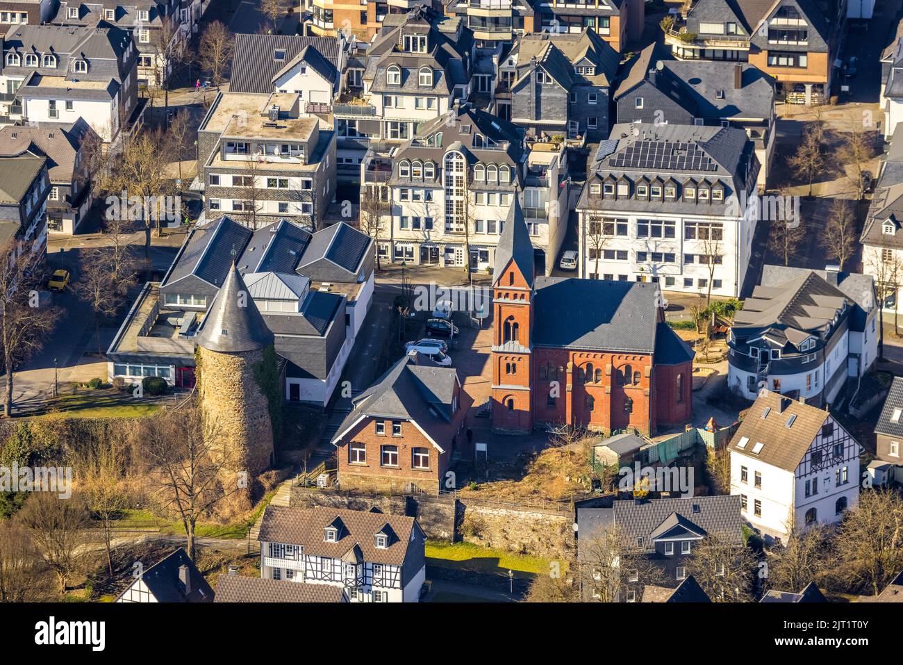 Evang church olpe and witch tower hi-res stock photography and images ...