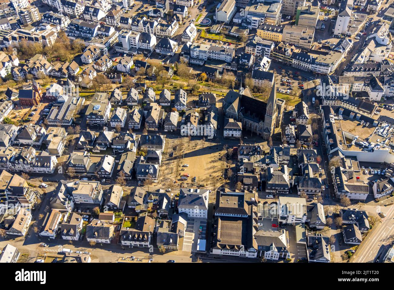 St martinus church and market square hi-res stock photography and ...