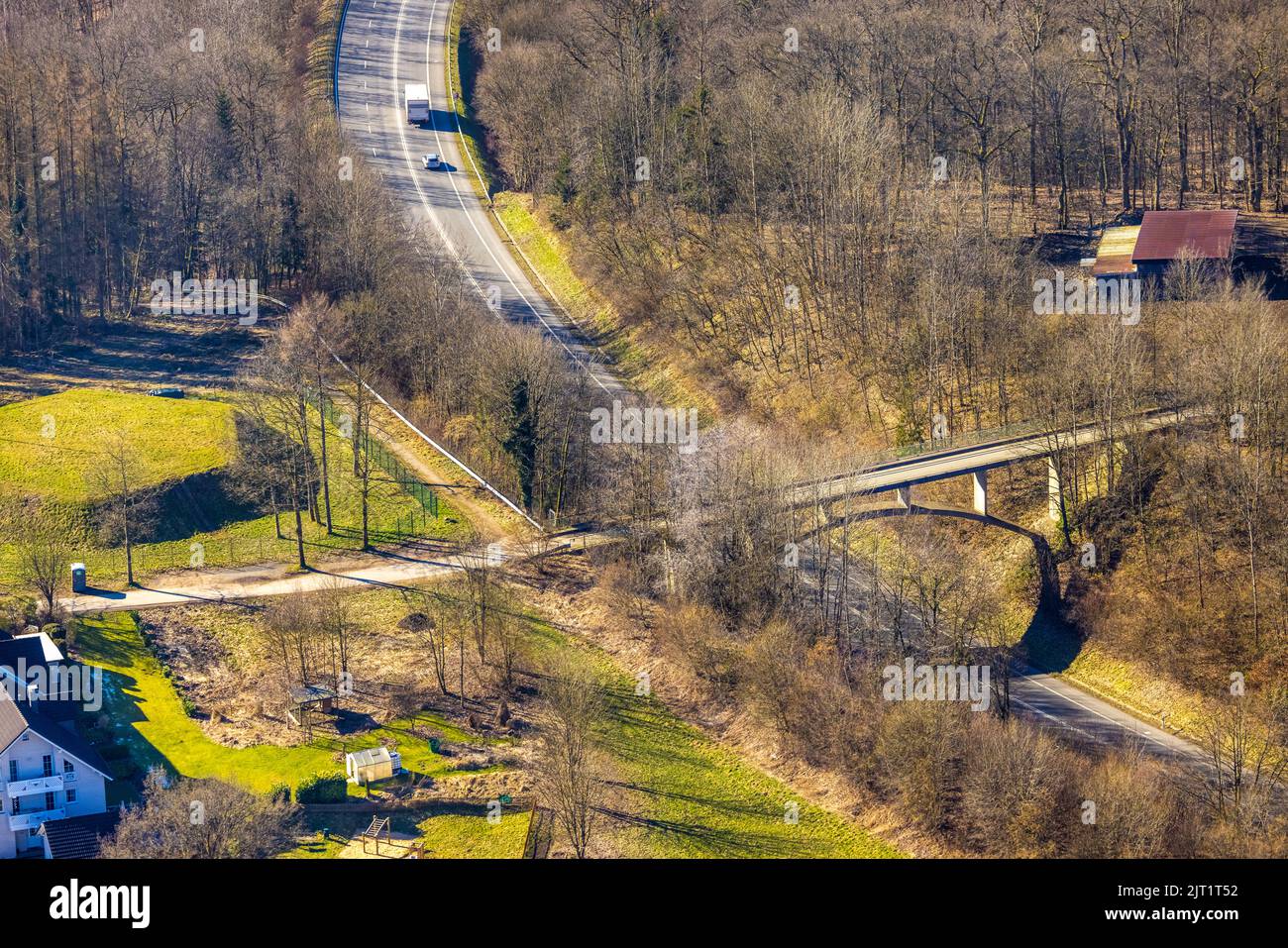 Europe pedestrian bridge hi-res stock photography and images - Alamy