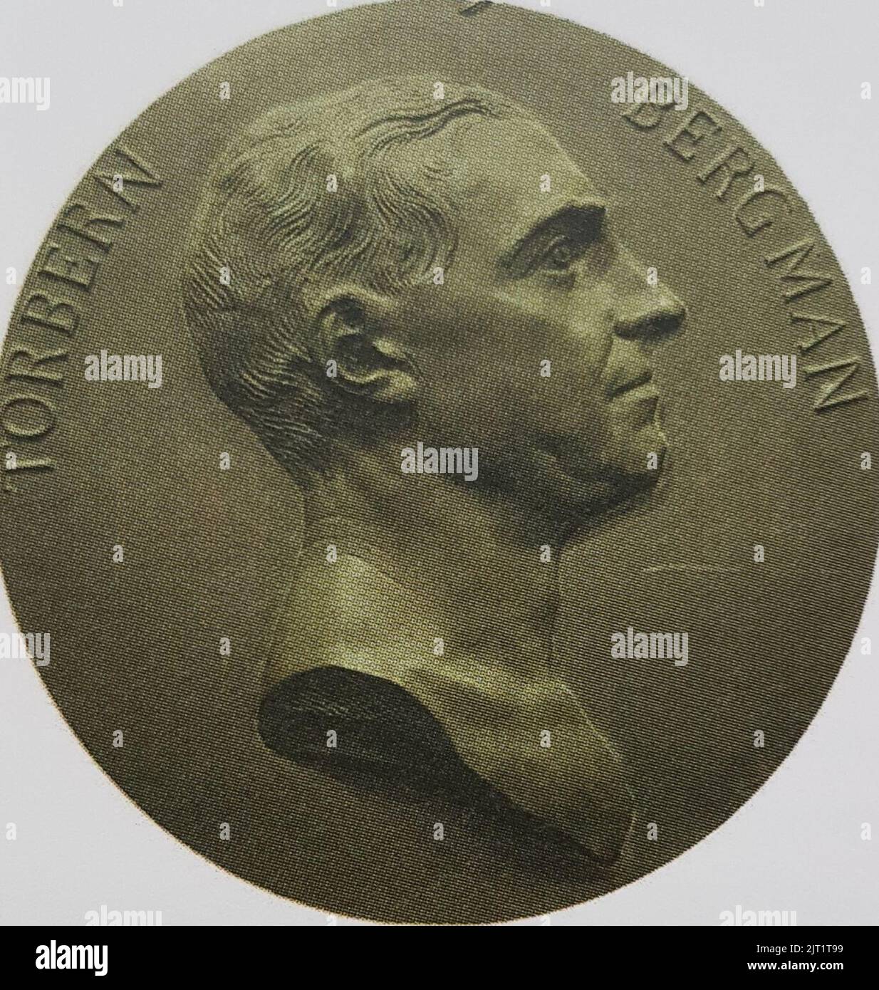 Torbern Bergman x JT Sergel järn Stock Photo - Alamy