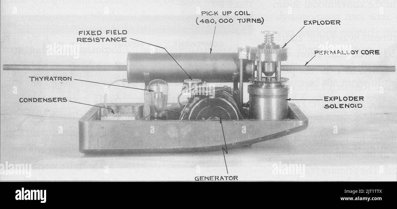 Torpedo exploder Mark 6 early Stock Photo - Alamy