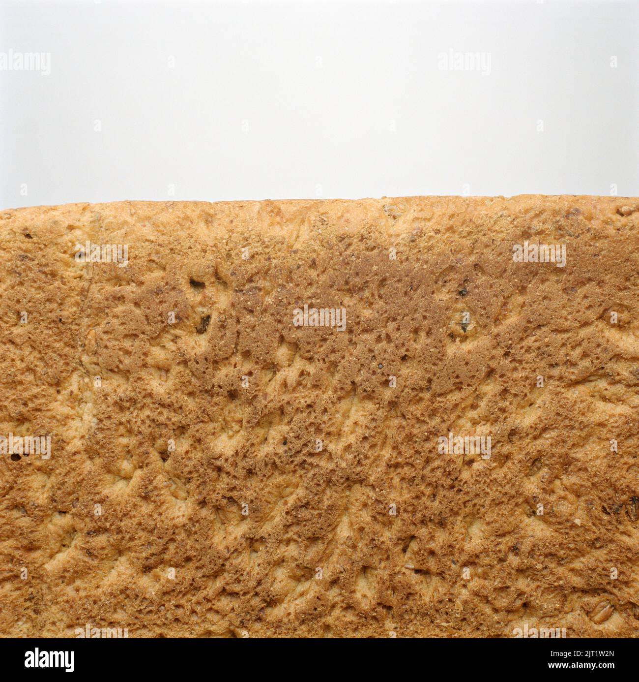 Close-up of underside of loaf of bread Stock Photo - Alamy