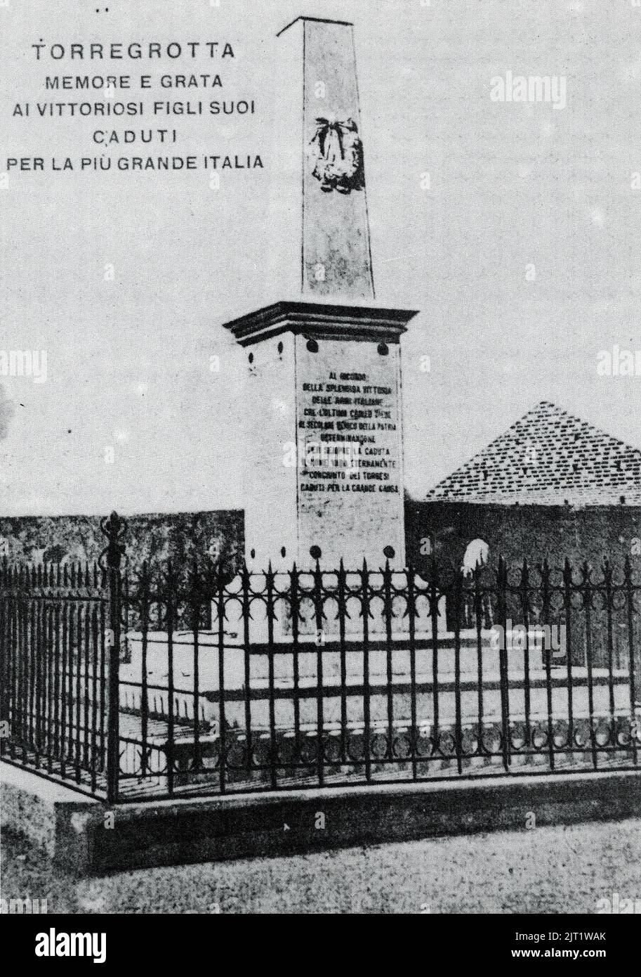 Torregrotta war Memorial Stock Photo - Alamy