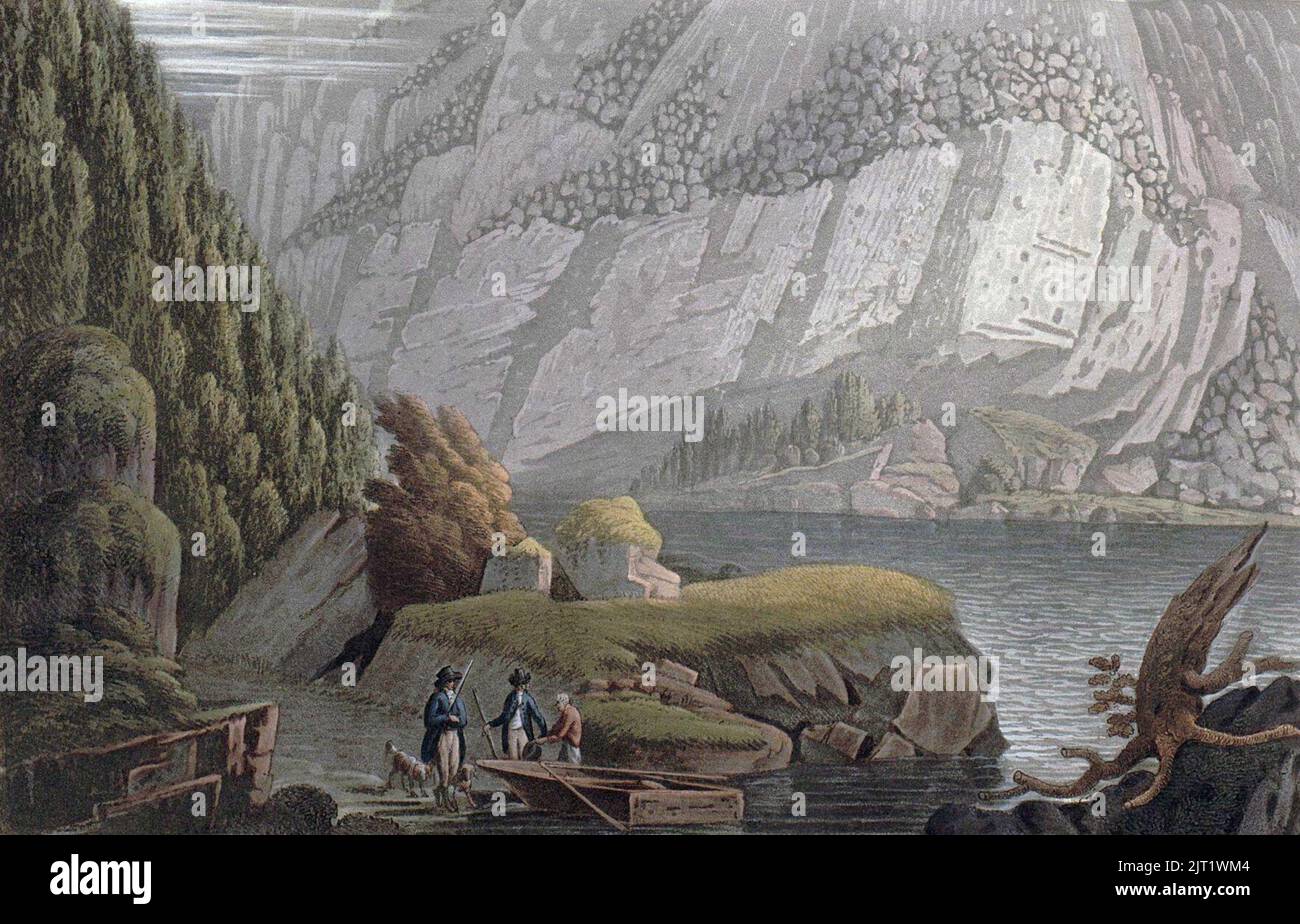 Torresdales River (JW Edy plate 11 Stock Photo - Alamy