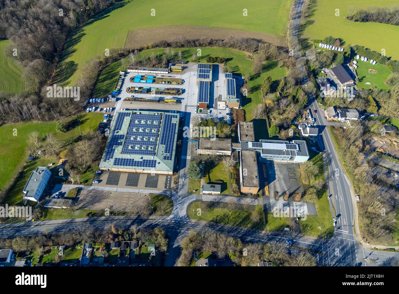 Municipal utility with solar roof hi-res stock photography and images ...