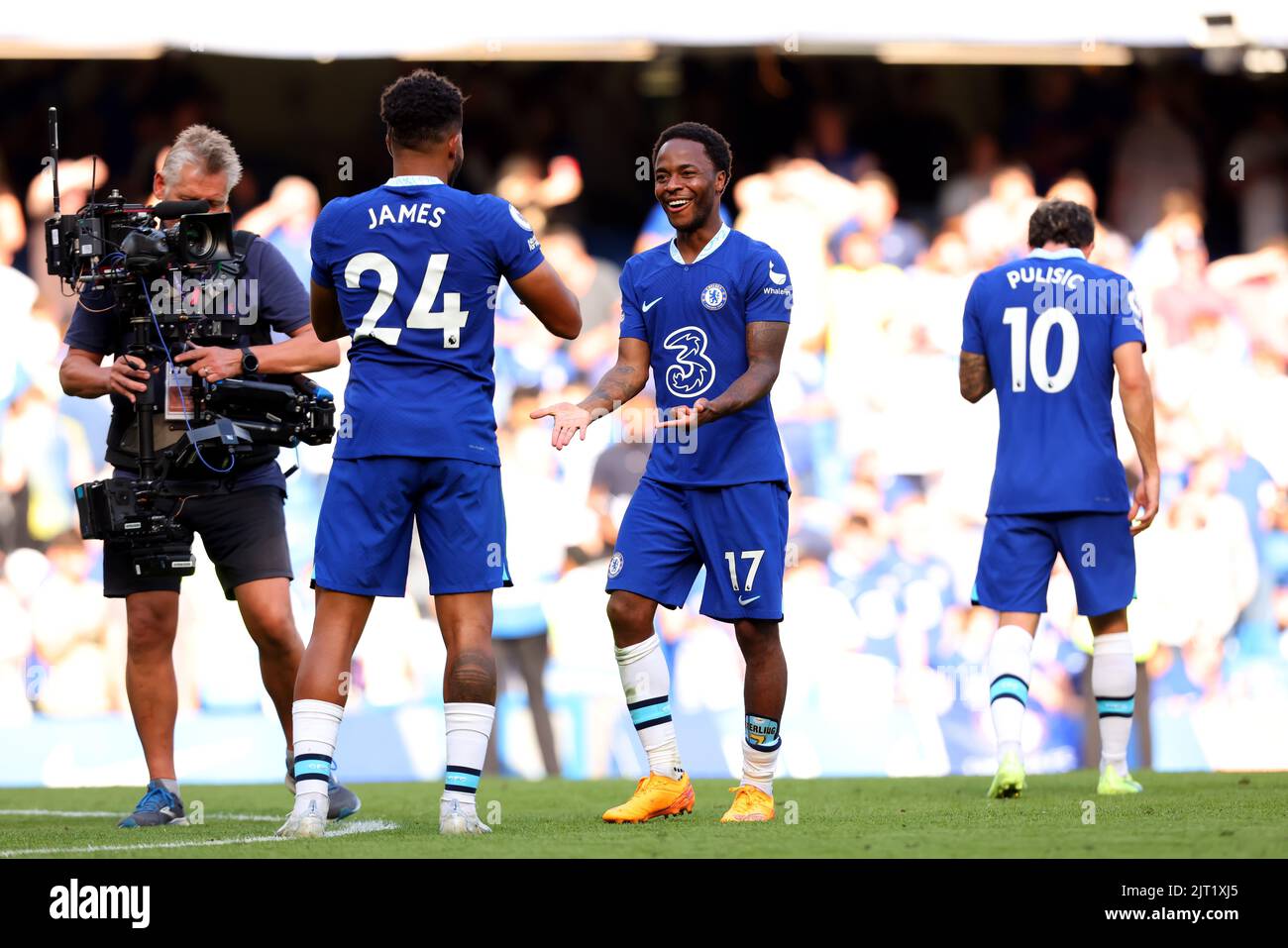 27th August 2022; Stamford Bridge, Chelsea, London, England: Premier League football, Chelsea ...