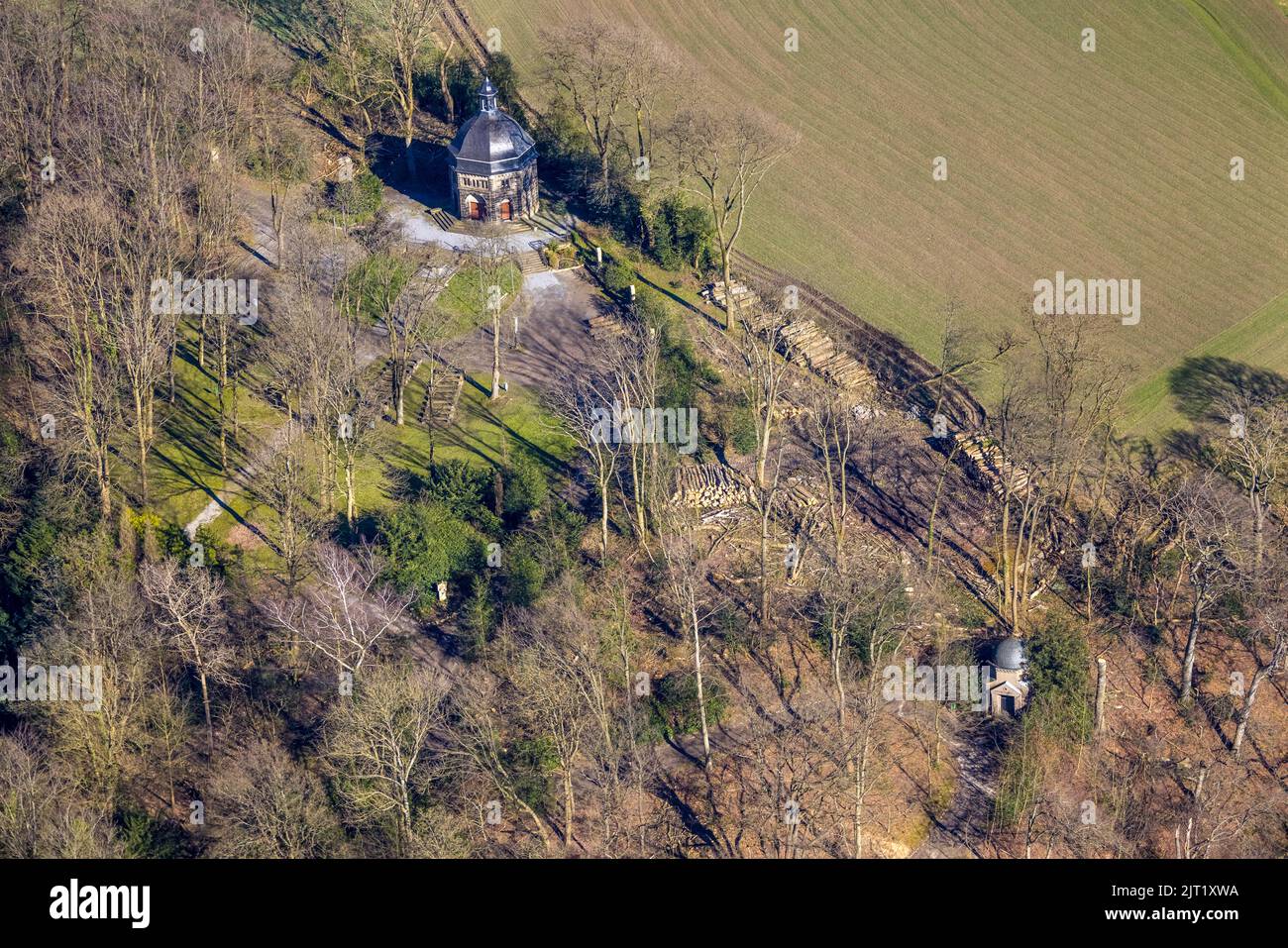 Devotional place marienberg chapel and dulmen chapel hi-res stock ...