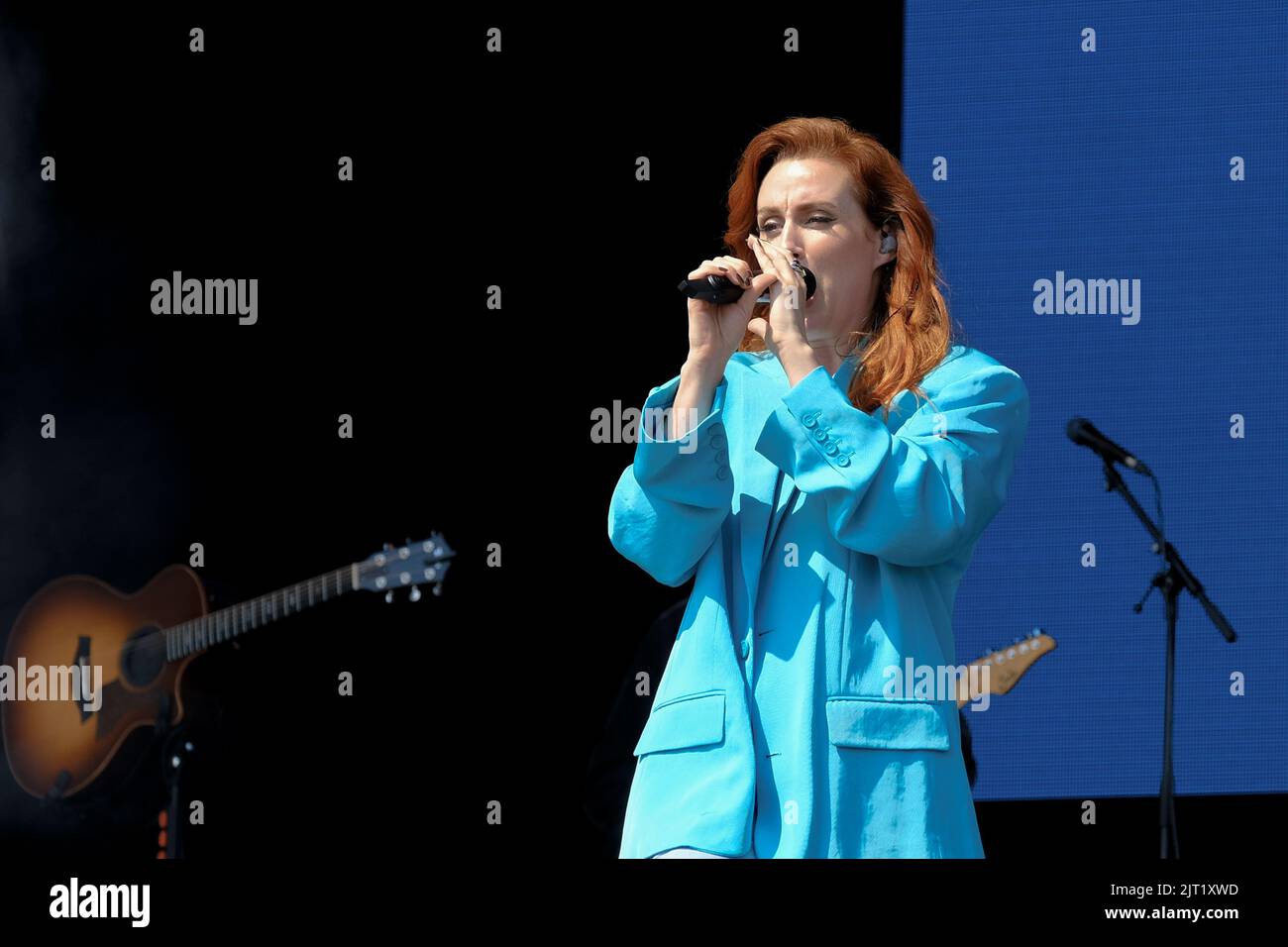 English singer and songwriter Siobhán Donaghy with the original line of ...