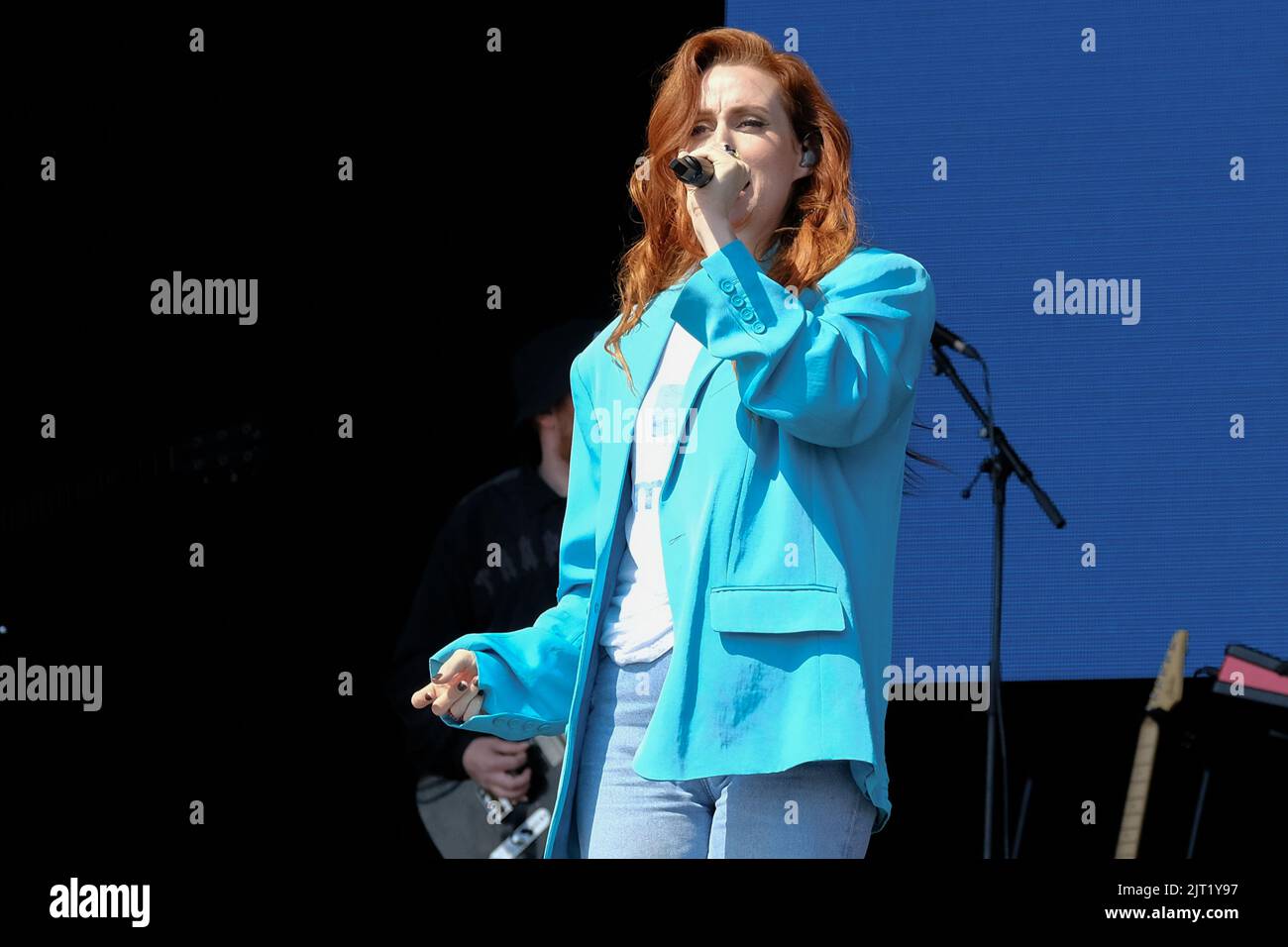 Southsea, UK. 27th Aug, 2022. English singer and songwriter Siobhán ...