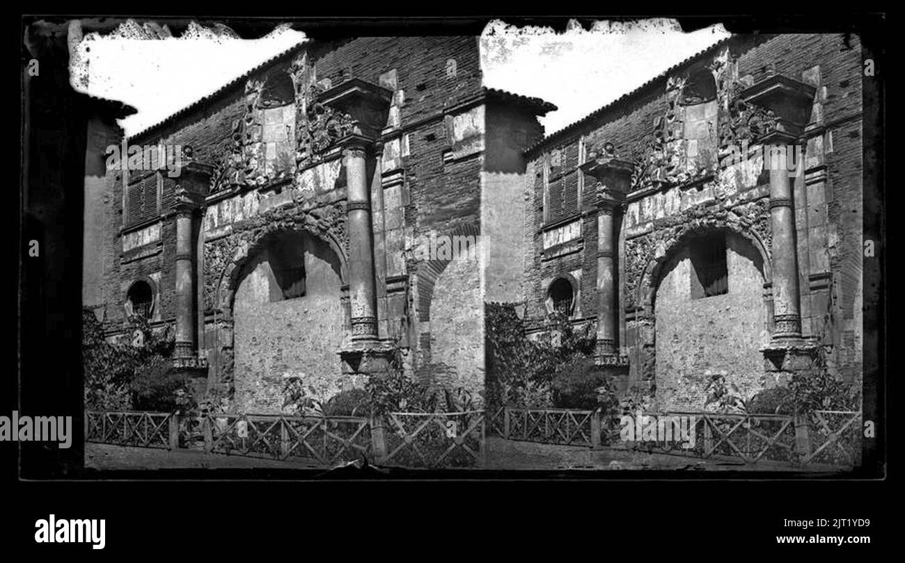 Toulouse. Ancien Capitole - 51Fi161 - Fonds Trutat Stock Photo - Alamy