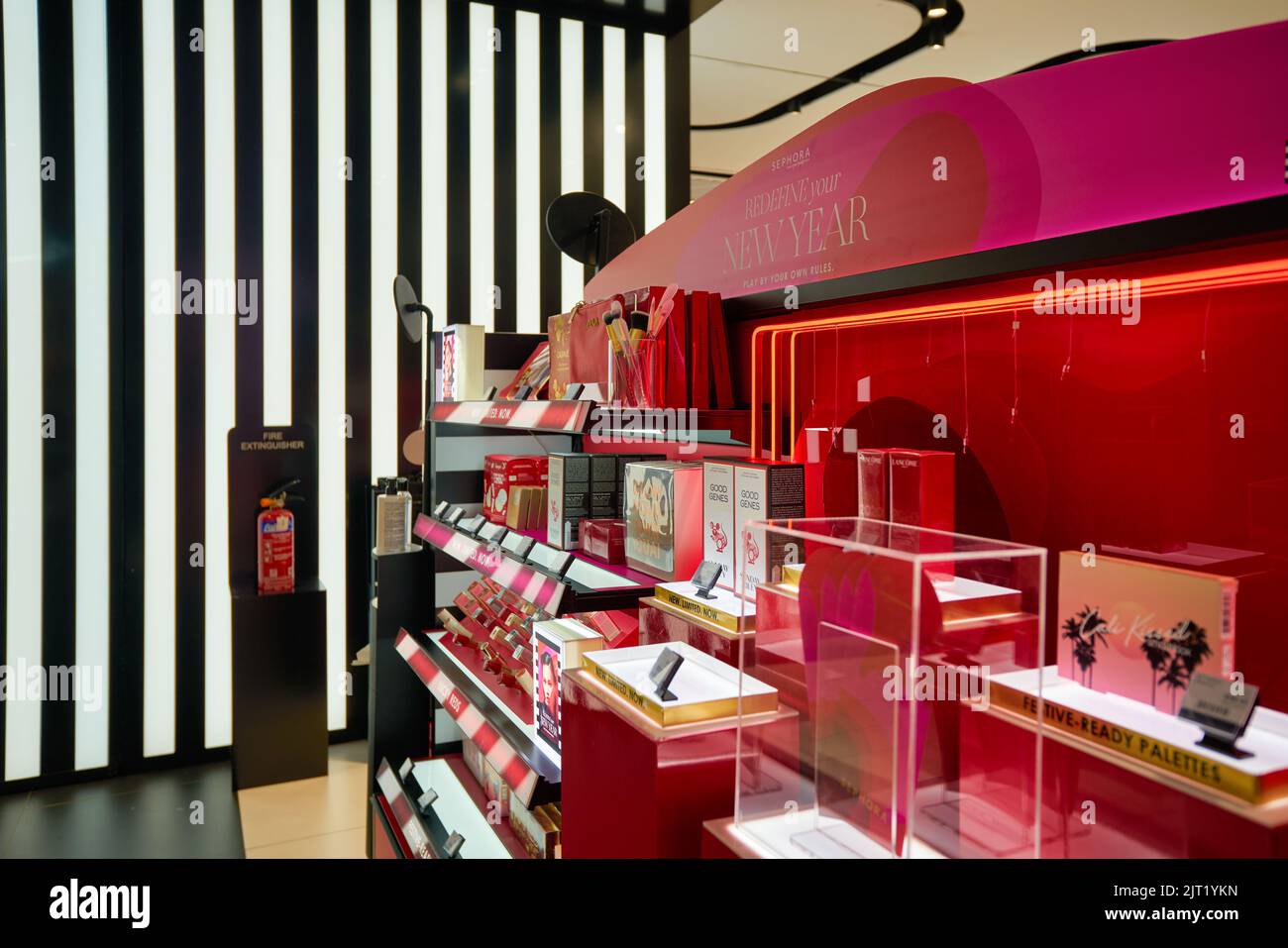 SINGAPORE - CIRCA JANUARY, 2020: interior shot of Sephora store at Nge Ann City shopping center ...