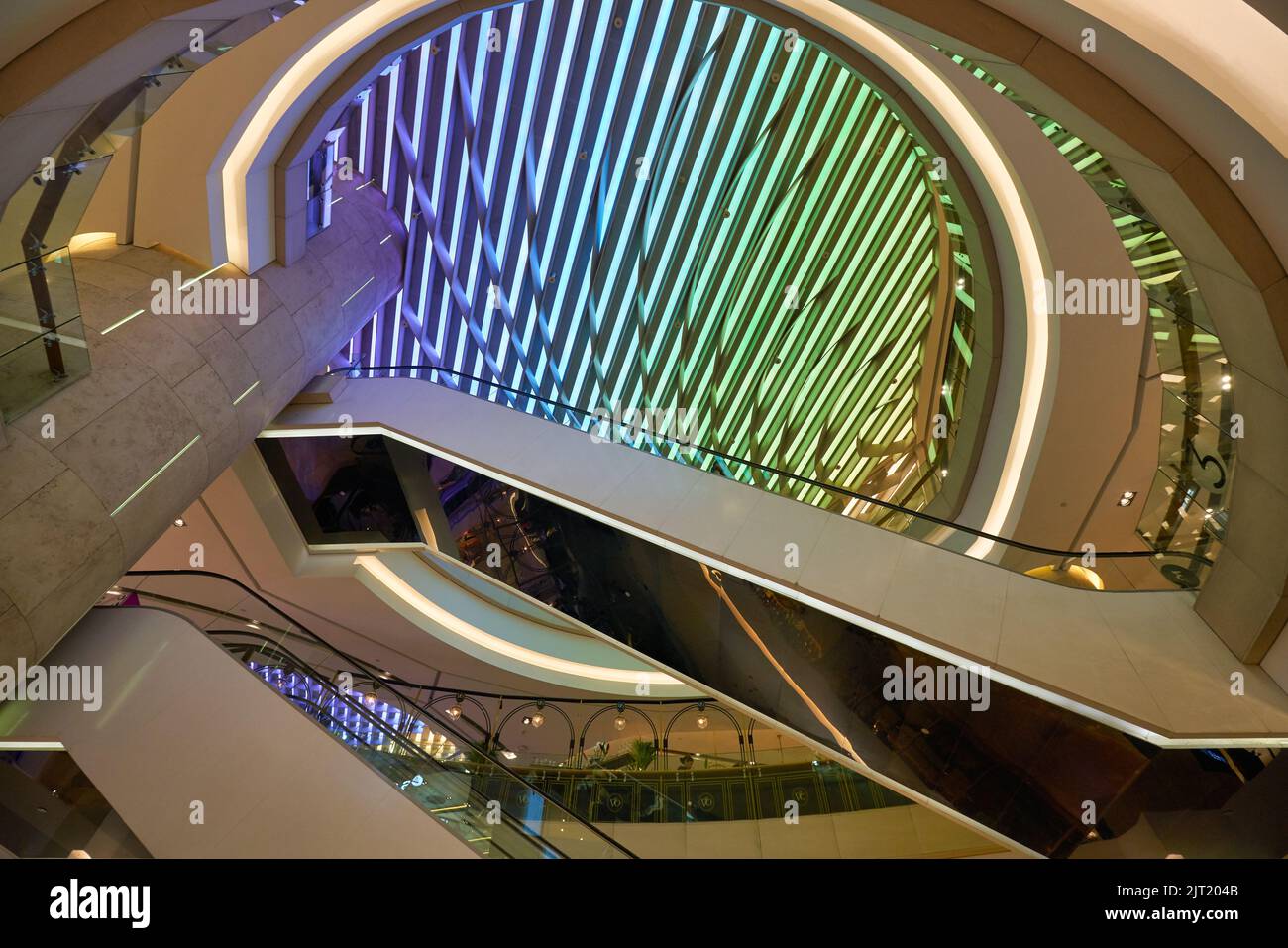 SINGAPORE - CIRCA JANUARY, 2020: interior shot of ION Orchard shopping ...