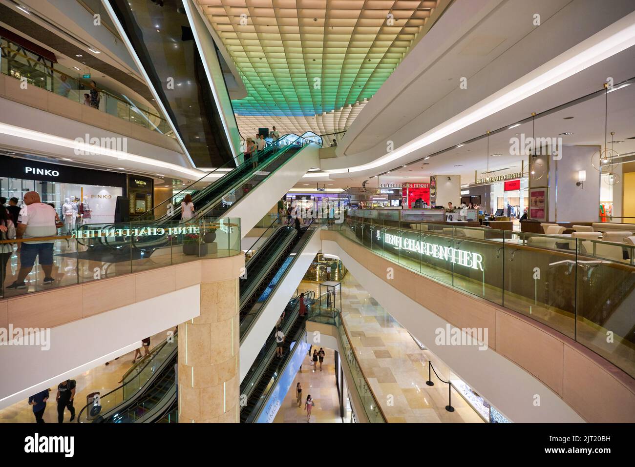 SINGAPORE - CIRCA JANUARY, 2020: interior shot of ION Orchard shopping ...