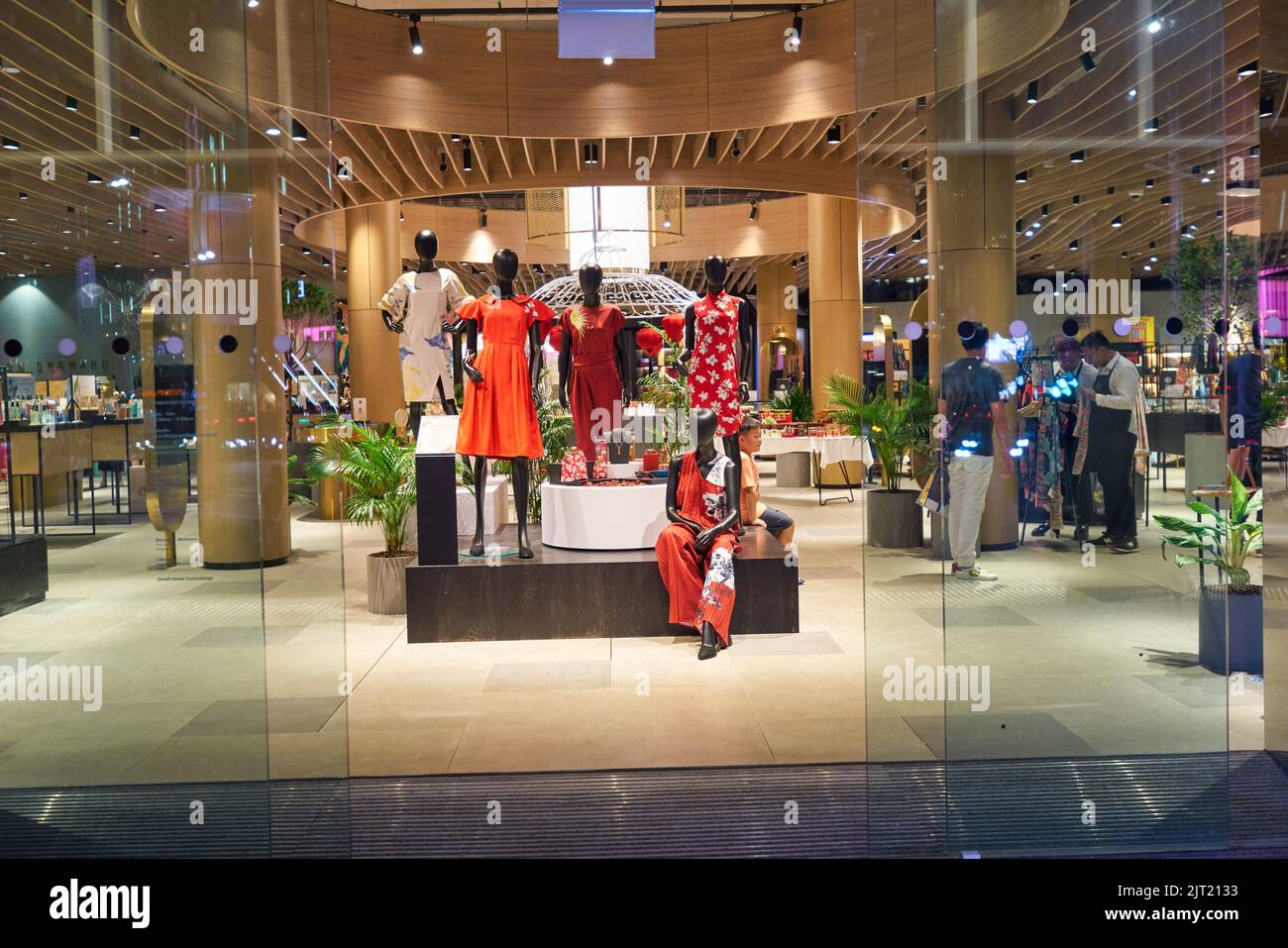 SINGAPORE - CIRCA JANUARY, 2020: entrance to Design Orchard store in ...