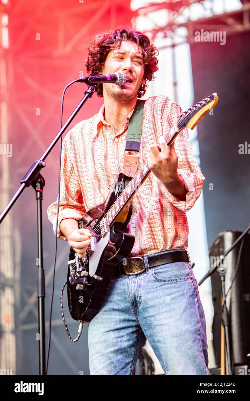 Turin Italy. 26 August 2022. The American singer-songwriter ELI SMART ...