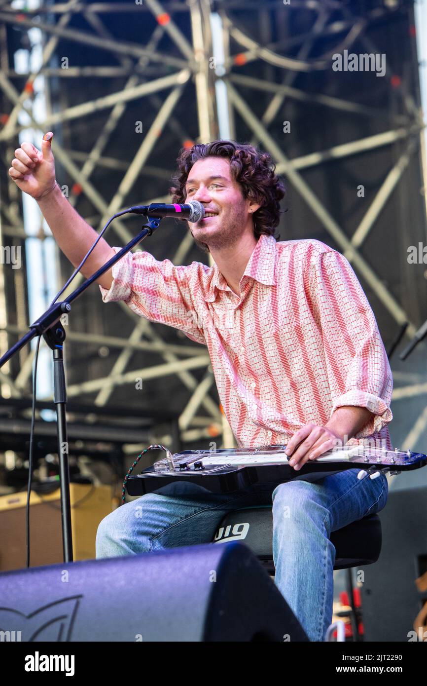 Turin Italy. 26 August 2022. The American singer-songwriter ELI SMART ...