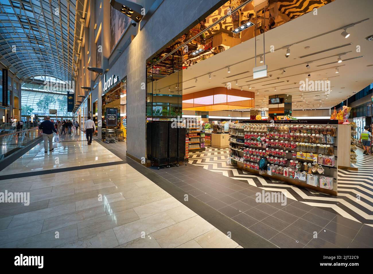 SINGAPORE - JANUARY 20, 2020: entrance to Jasons Deli at the Shoppes at ...