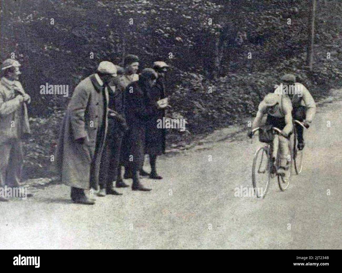 Tour de France 1906, Passerieu et Dortignacq dans le Ballon d'Alsace ...