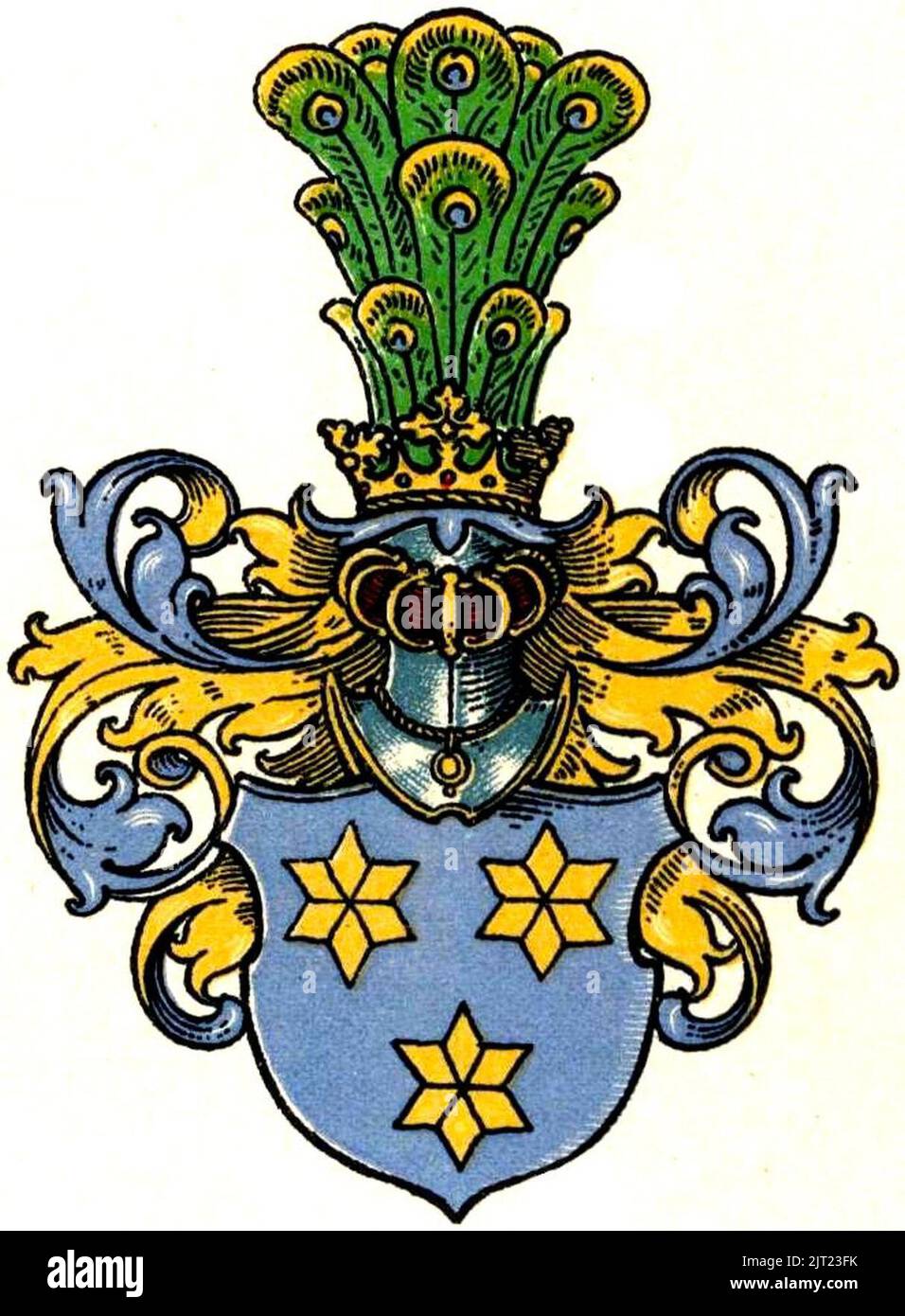 Töwden Wappen Westfalen Stock Photo - Alamy