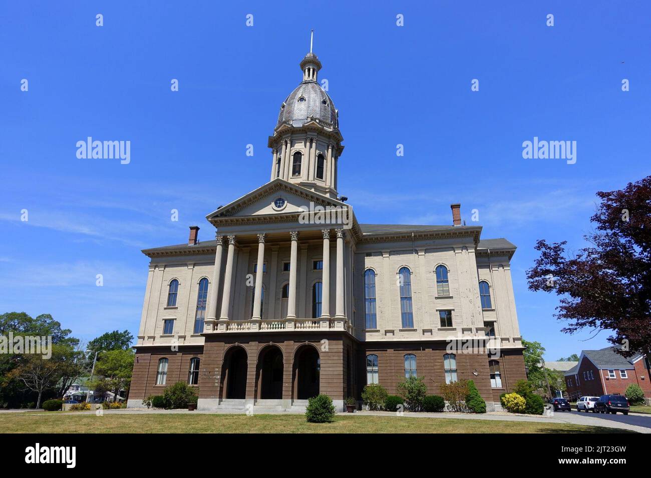 Town Hall - Middleborough, Massachusetts Stock Photo - Alamy