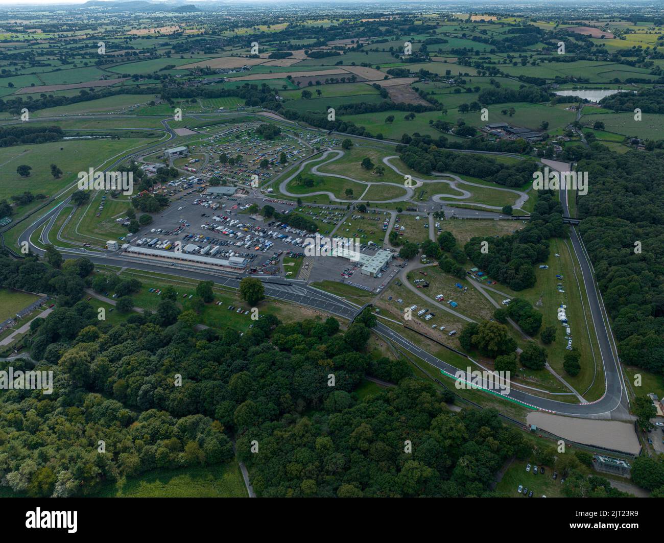 Oulton park aerial hi-res stock photography and images - Alamy