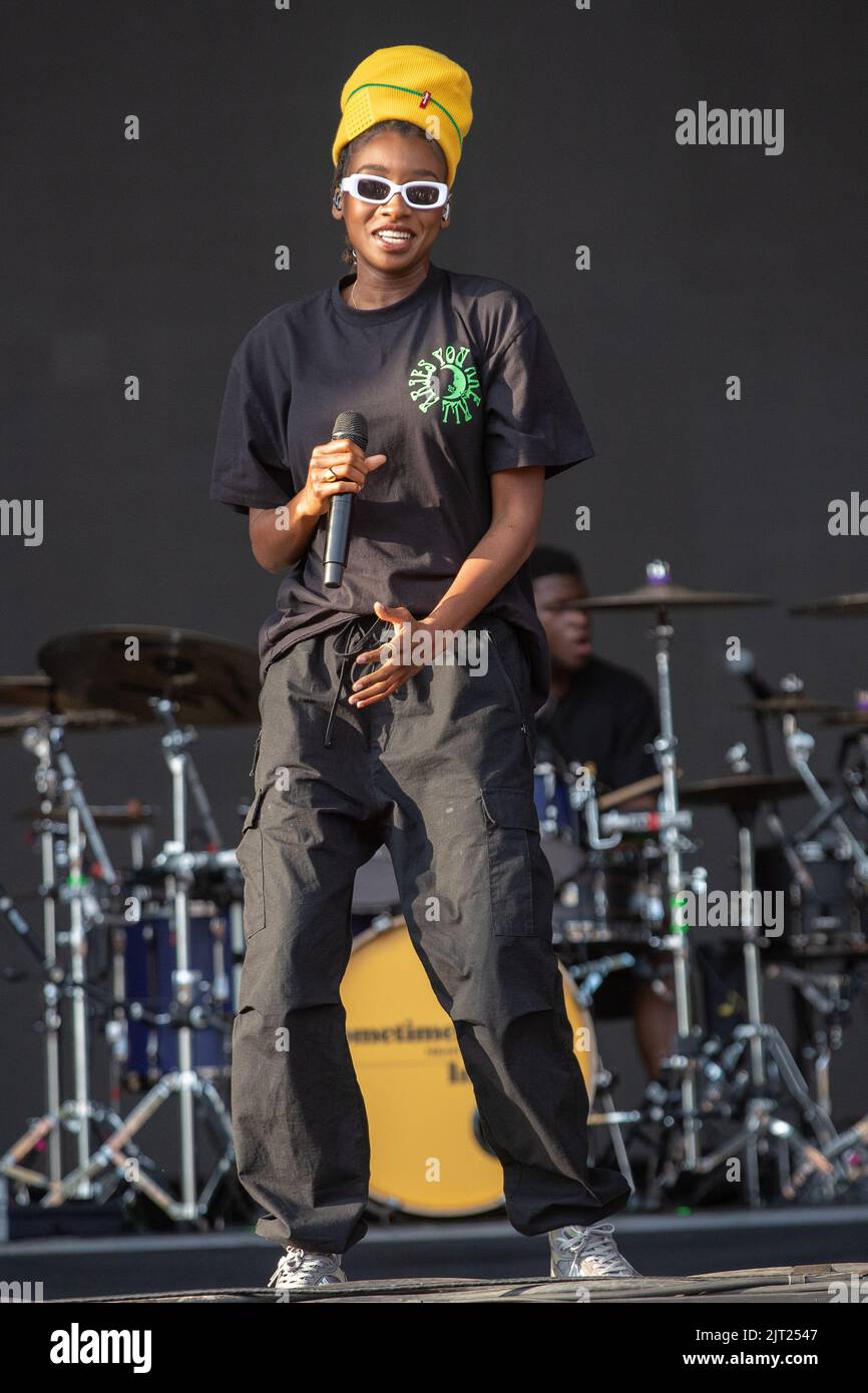 Leeds, UK. Saturday 27 August 2022. Simbiatu "Simbi" Abisola Abiola ...