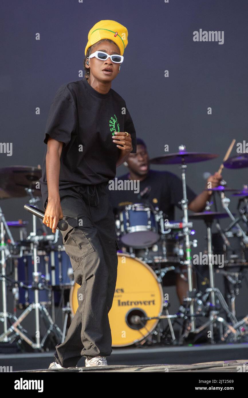 Leeds, UK. Saturday 27 August 2022. Simbiatu "Simbi" Abisola Abiola ...