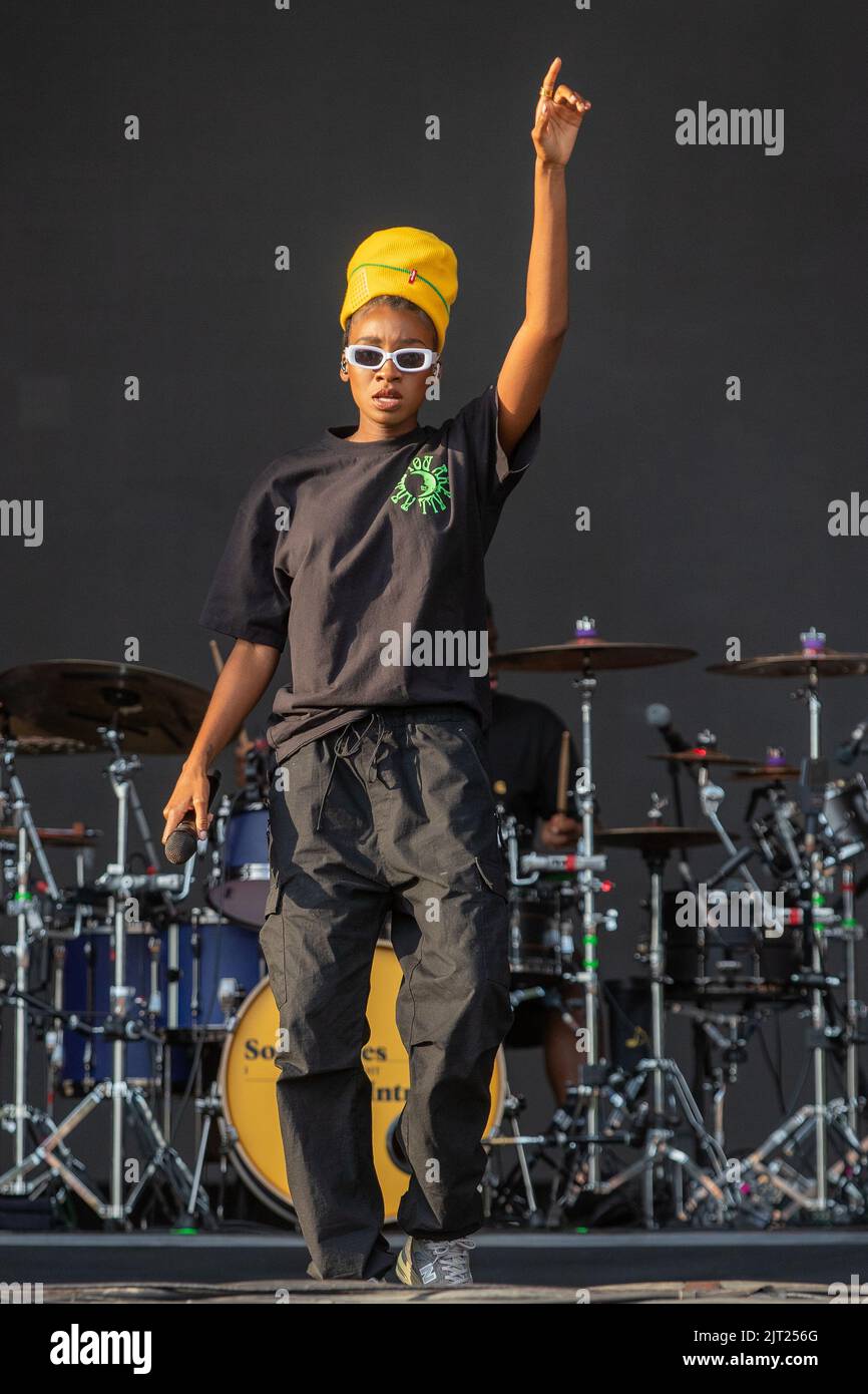 Leeds, UK. Saturday 27 August 2022. Simbiatu "Simbi" Abisola Abiola ...