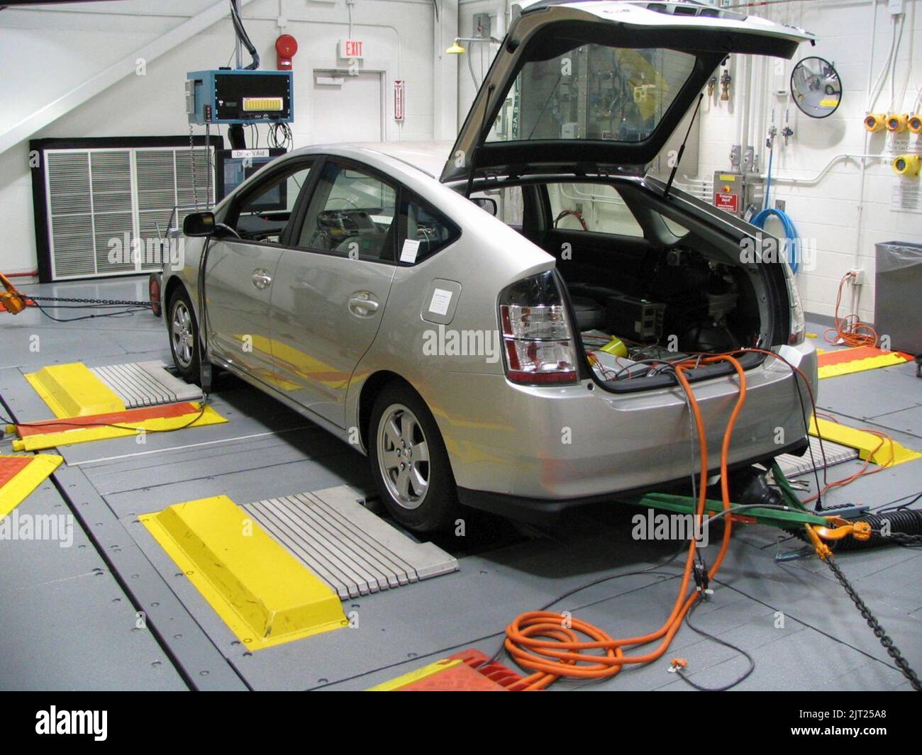 Toyota Prius being tested at Argonne National Laboratory Stock Photo ...
