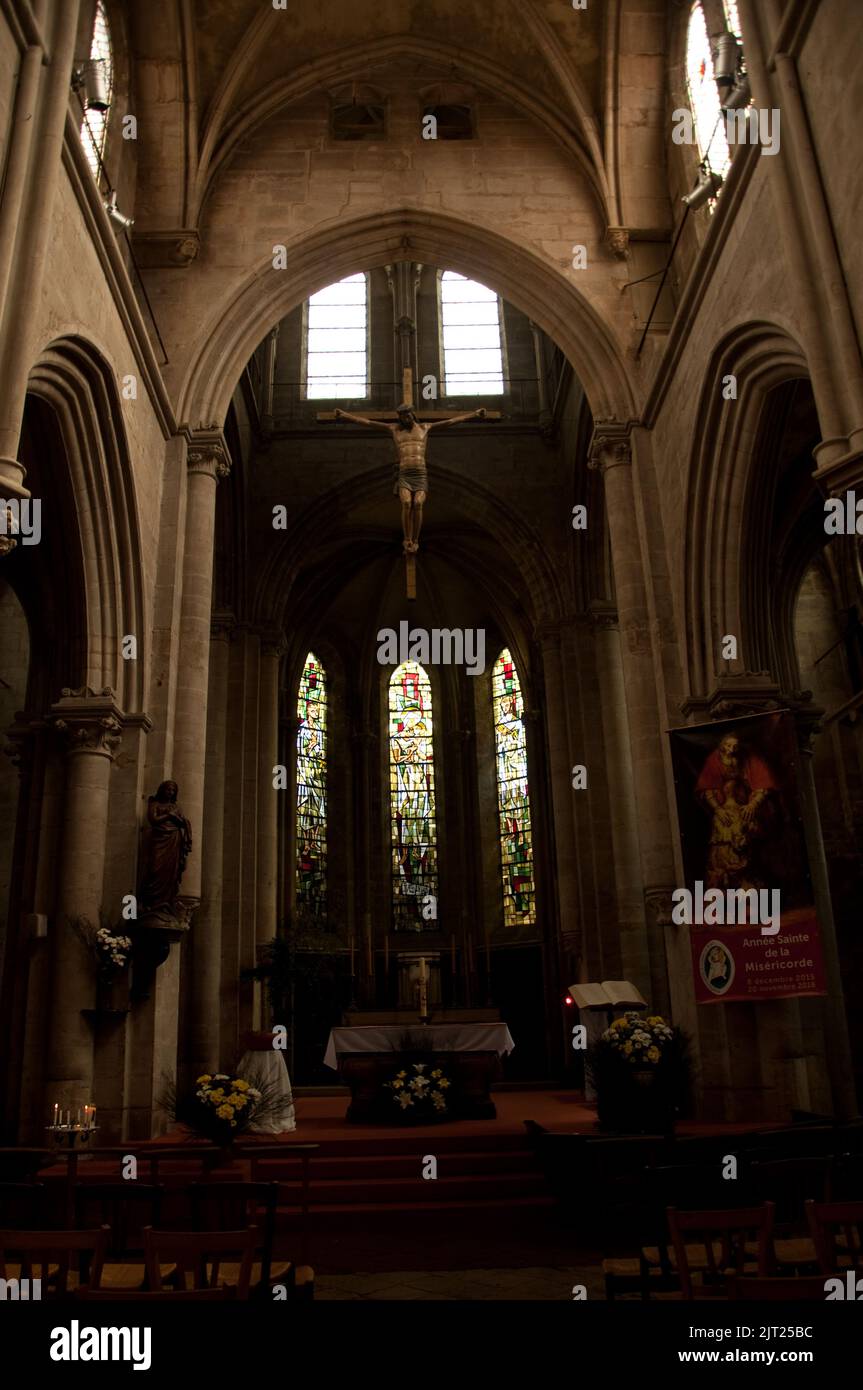 Cluny abbey altar hi-res stock photography and images - Alamy