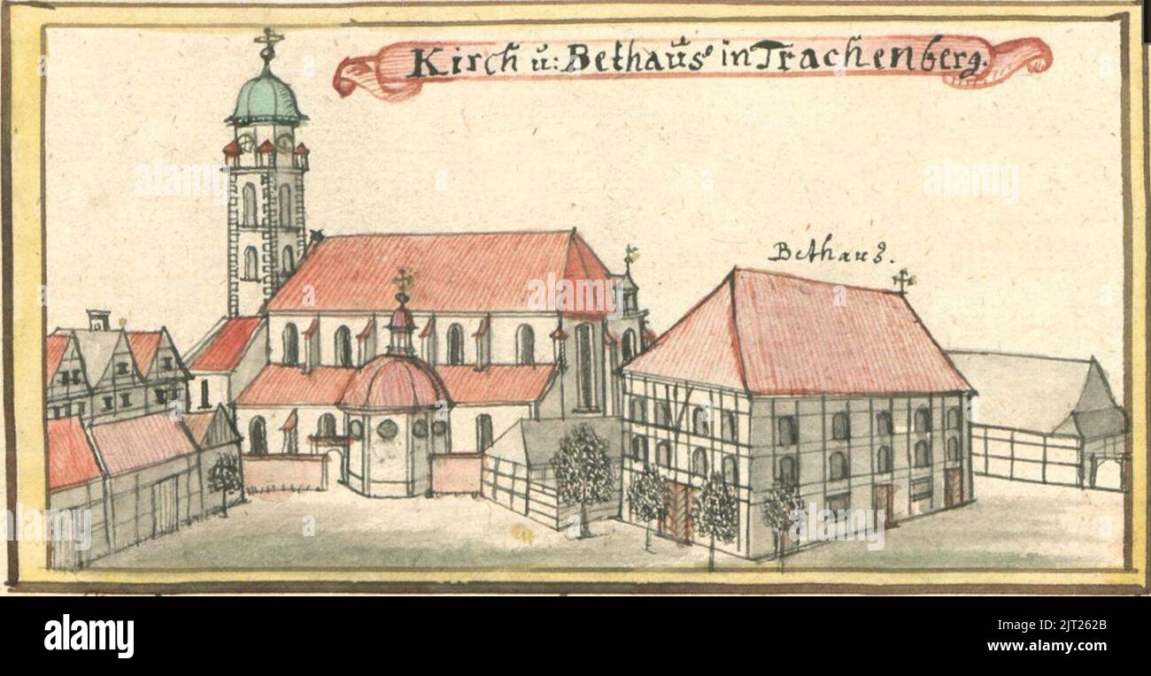 Trachenberg Kirche Werner Stock Photo - Alamy