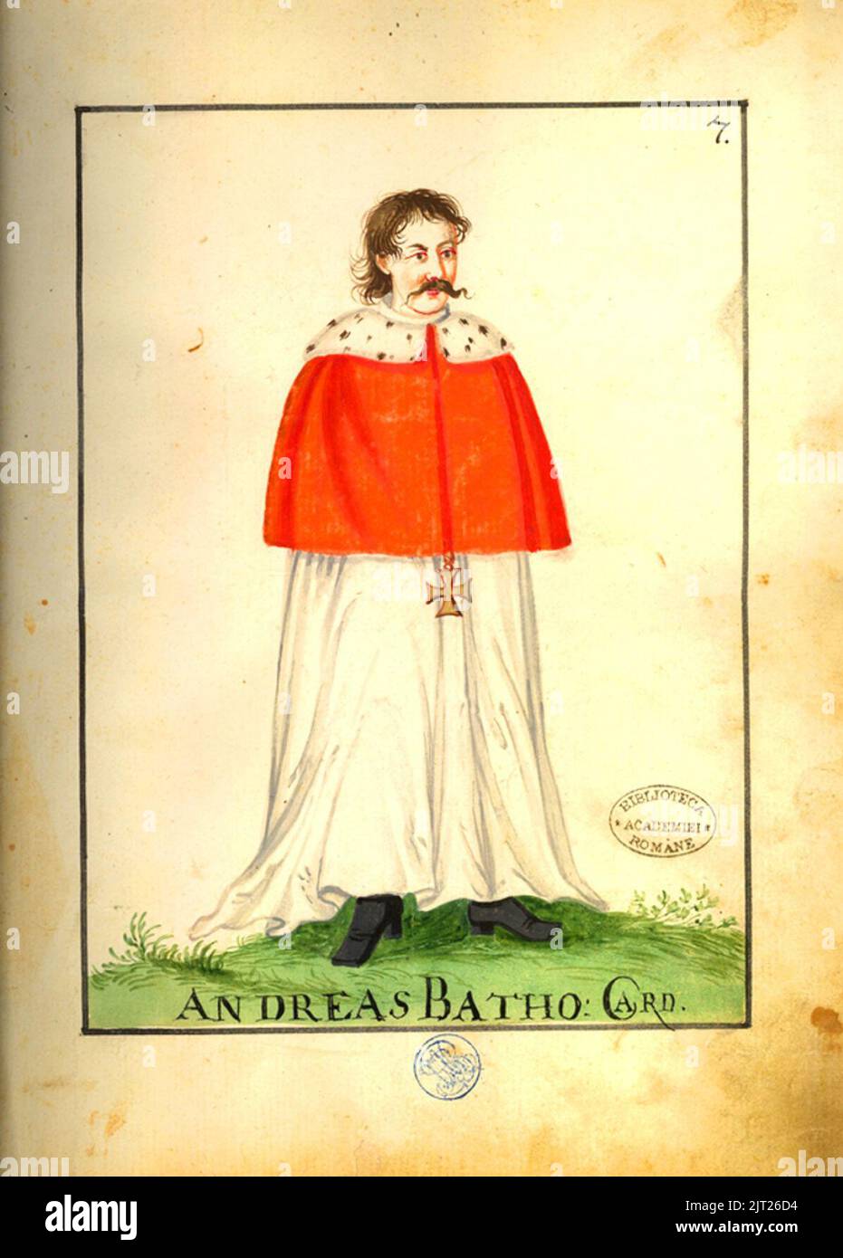 Trachten-Kabinett von Siebenbürgen - Andreas Batho. Card Stock Photo ...