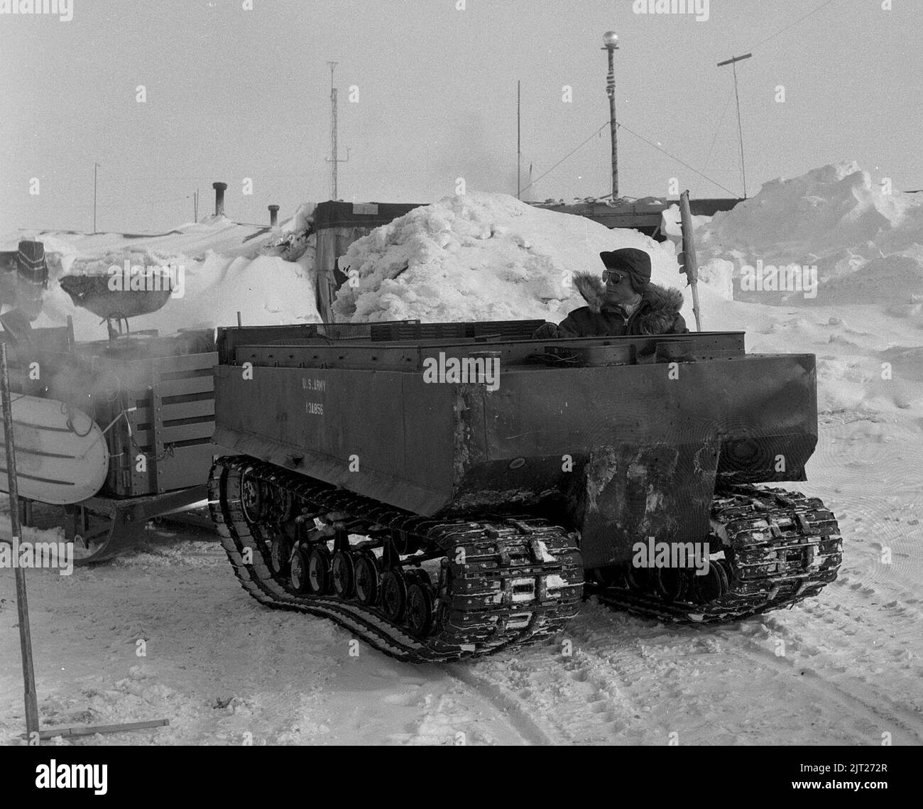 Tracked vehicle Black and White Stock Photos & Images - Alamy
