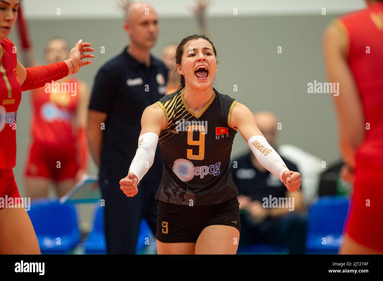 Tabor, Czech Republic. 27th Aug, 2022. Lana Labovic of Montenegro ...