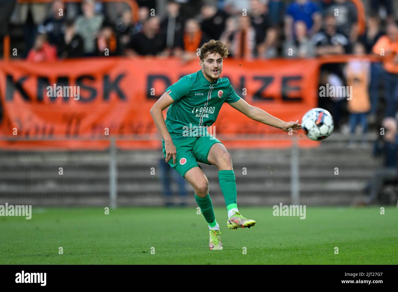 Virton's Jonas Vinck is pictured in action during a soccer match ...