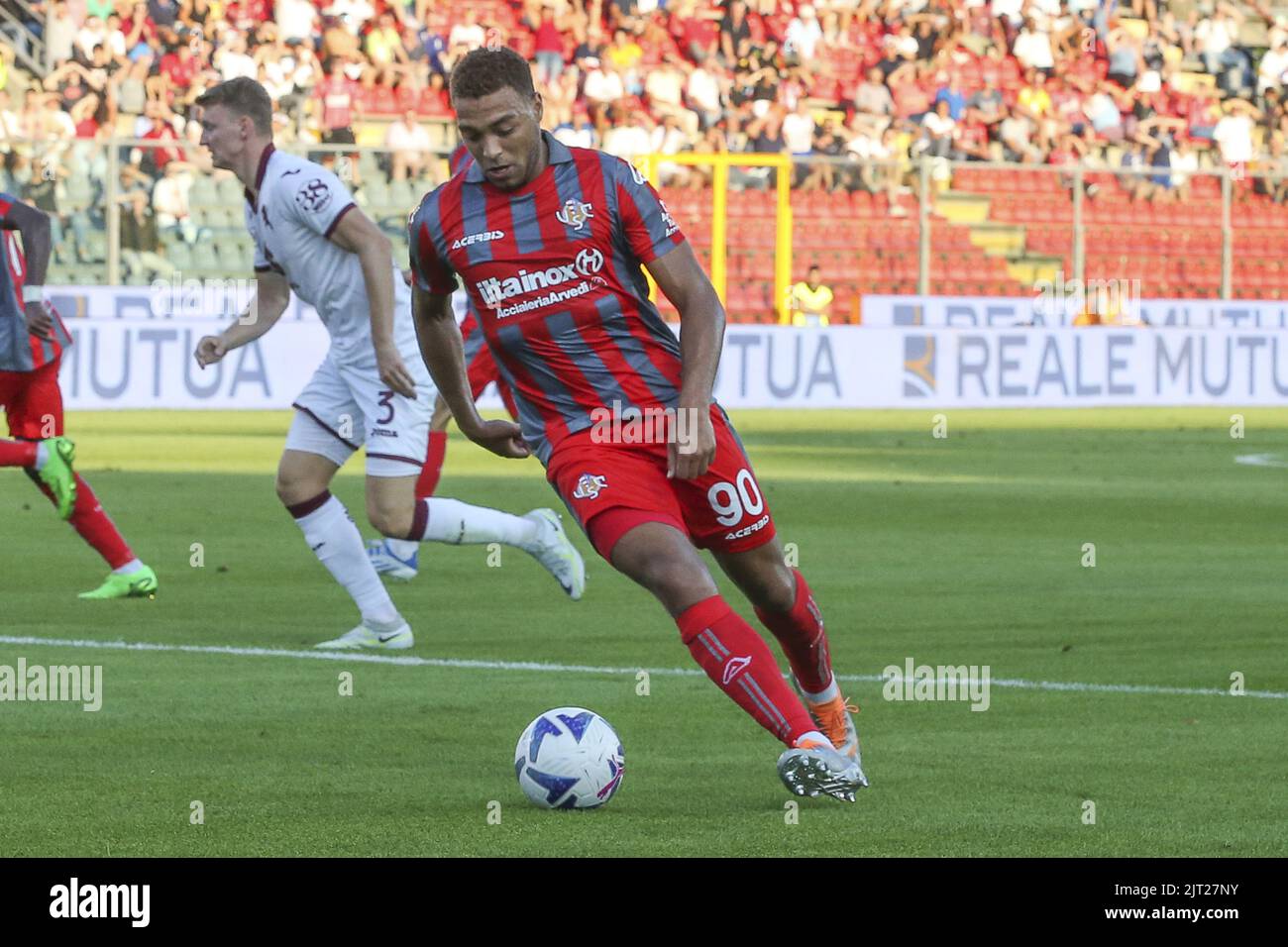 Cyriel Dessers of US Cremonese during US Cremonese vs Torino FC, 3° Serie A Tim 2022-23 game at ...