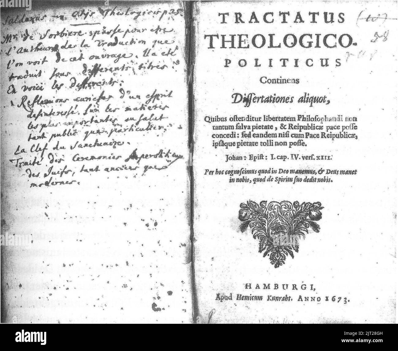 Theologico politicus hi-res stock photography and images - Alamy