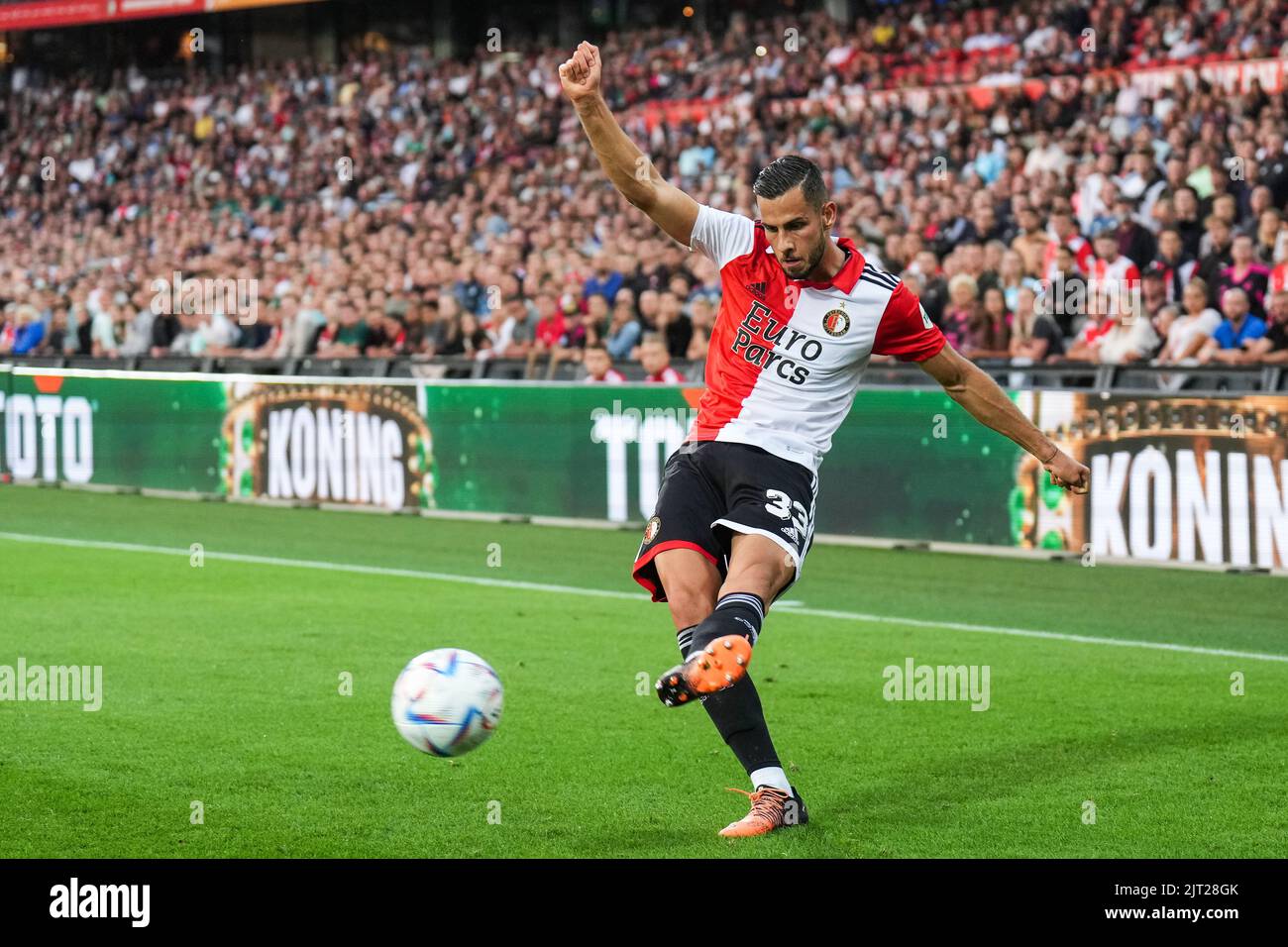 Rotterdam - David Hancko of Feyenoord during the match between ...