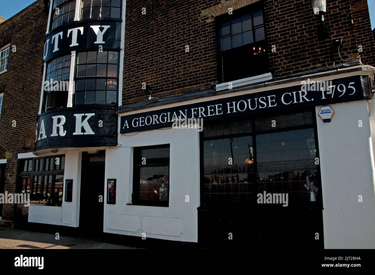 Cutty Sark Pub, Greenwich, London, UK. This pub is named after the ...